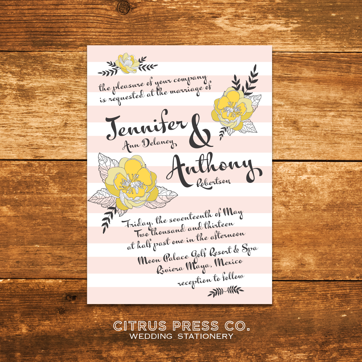 Latest invitation designs | Citrus Press Co Invitations