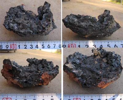 Bog iron smelting