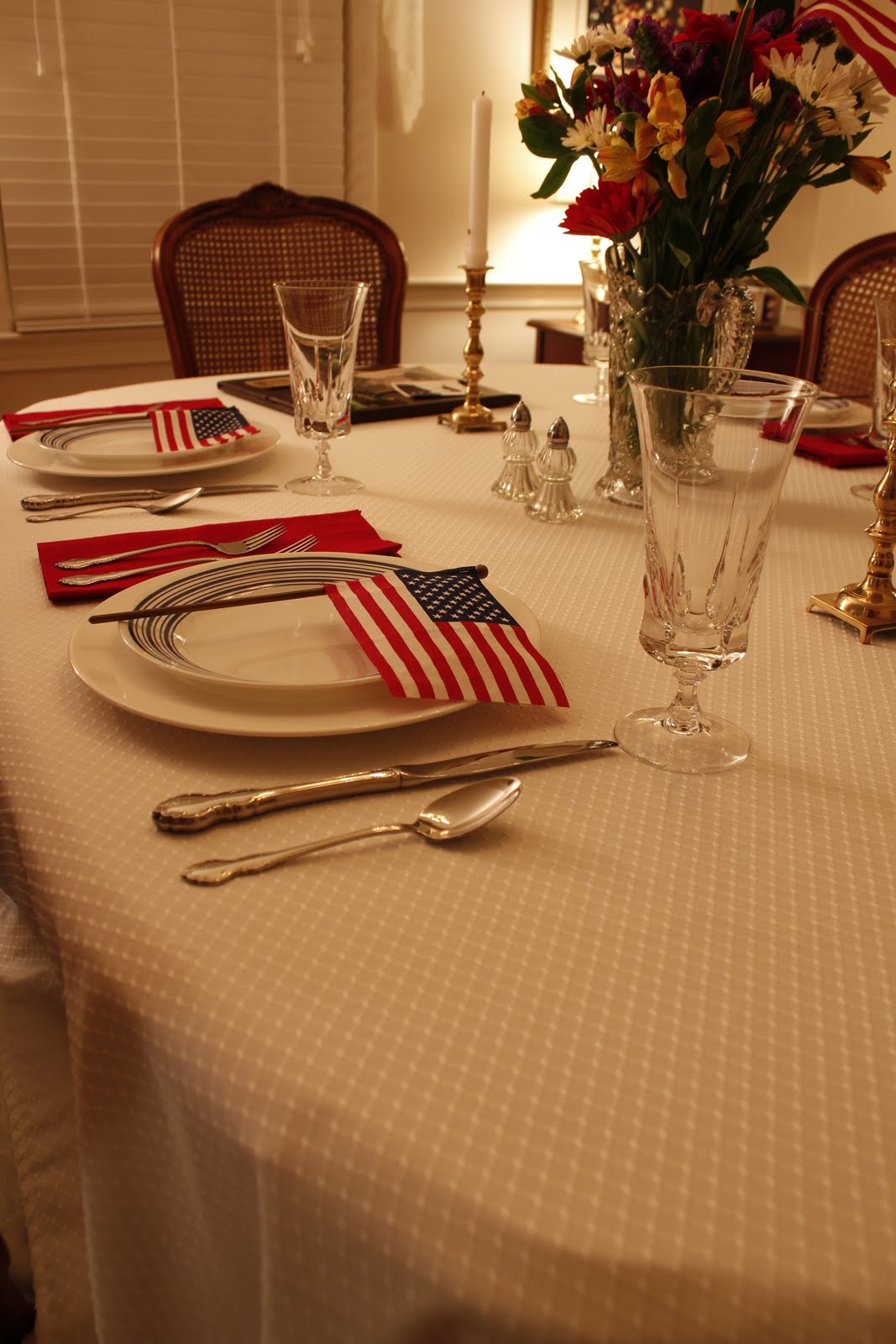 House at Forest Manor: A Memorial Day Tribute Table