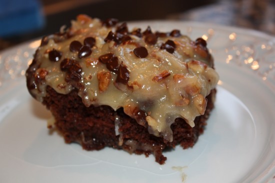 German Chocolate Cake Squares | Delicious Dishes Recipes