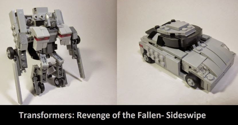 Lego Transformers Showcase: ROTF Sideswipe - coming thru!