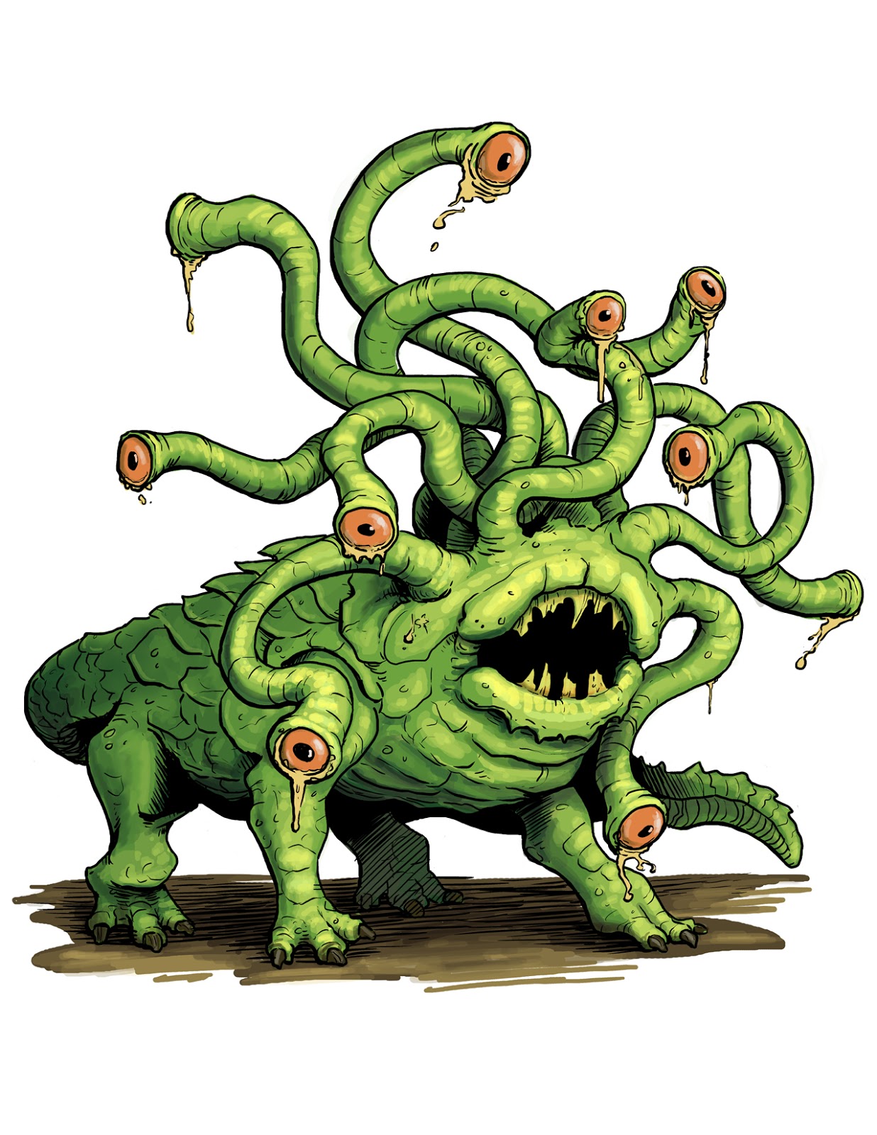 Planar Adventures for Dummies: Ecology of the (Lernaean) Hydra