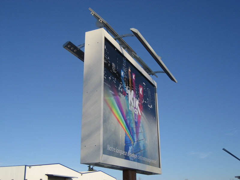 Renewable Energy Consultant: Solar Light Billboard System