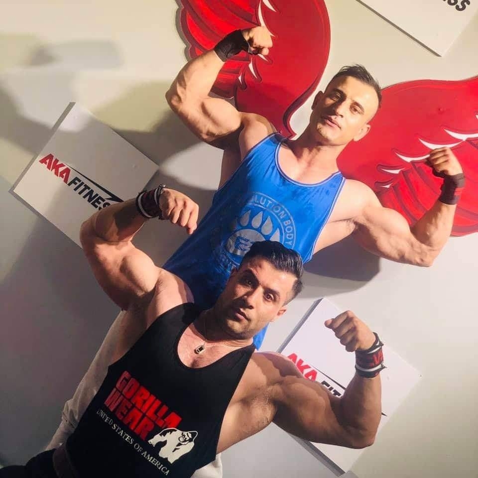 world bodybuilders pictures: libyan bodybuilder aryan mustafa from tripoli