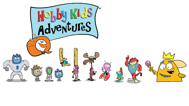 Fabian Corona: Hobby Kids Character Designs