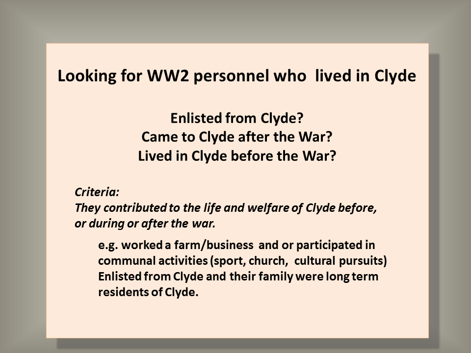 Clyde Victoria 3978 - History