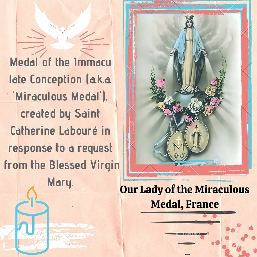 Our Lady of the Miraculous Medal - walkingwithjesus