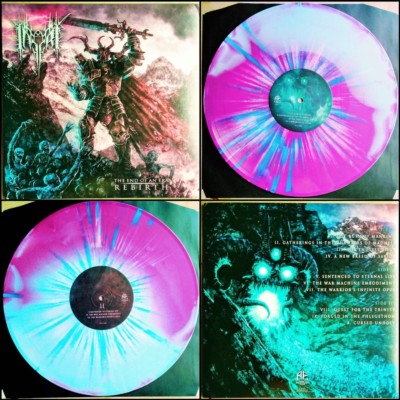 hardcore/metal vinyl: inferi - the end of an era | rebirth
