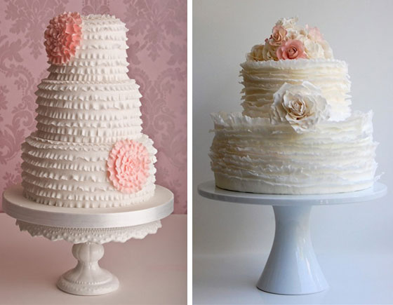 Jessica Kenenske: Ruffle Cakes