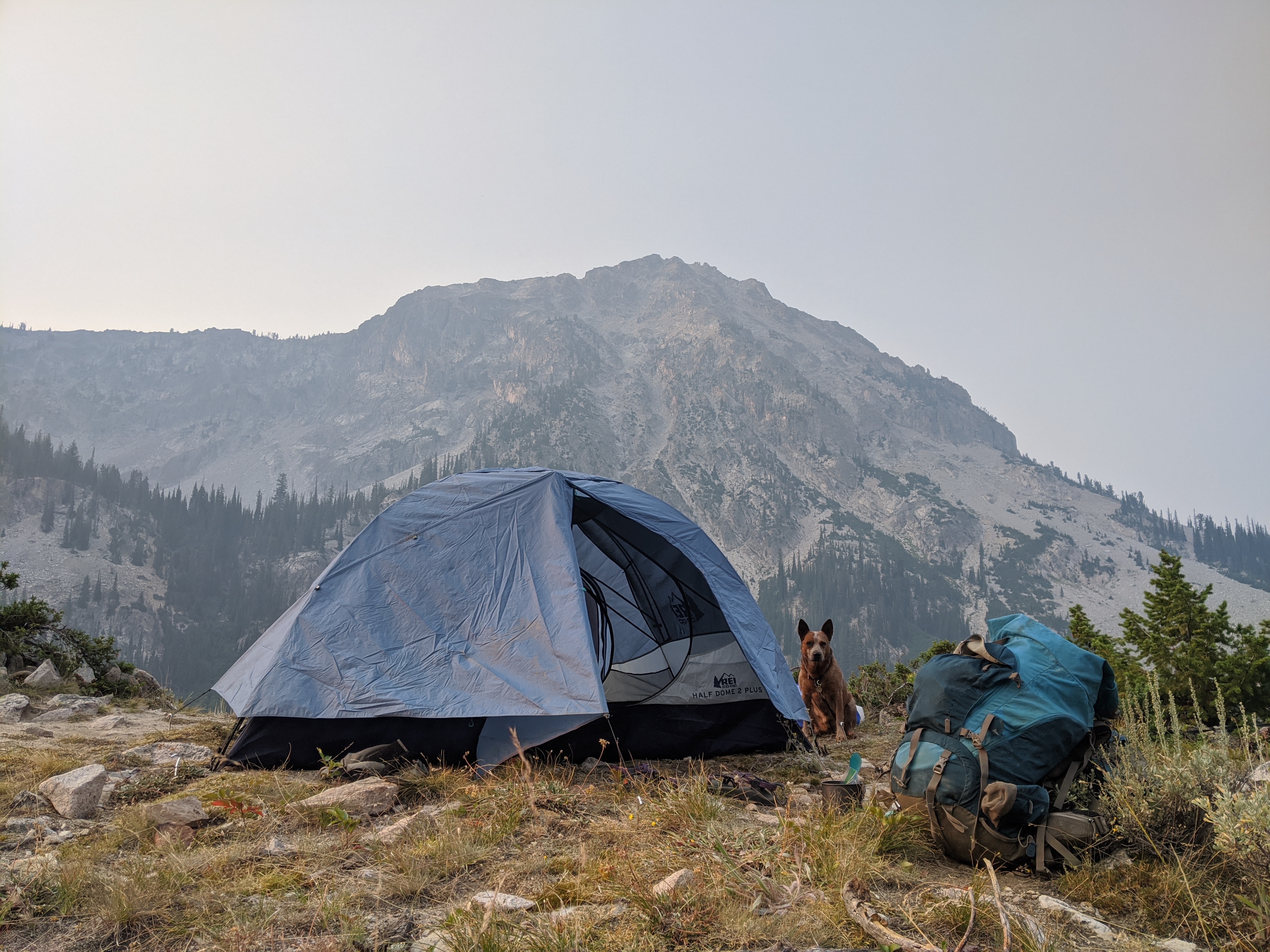Backpacking in the Sawtooth Wilderness