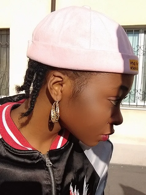 How to wear Zaful docker cap : Brimless Baseball Cap | Melody Jacob