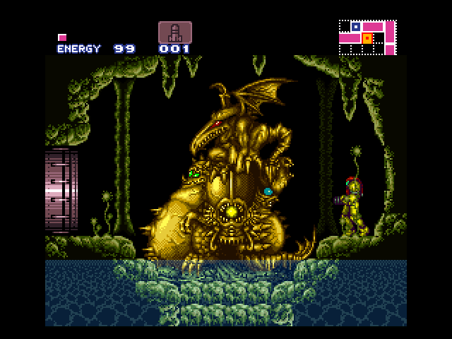 16 Bit Warriors: Super Metroid: Die alien vermin and space golems!