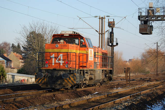 LA PASSION DU TRAIN: G1206 Colas à Hazebrouck