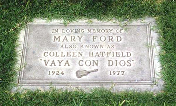 A TRIP DOWN MEMORY LANE: FORGOTTEN ONES: MARY FORD