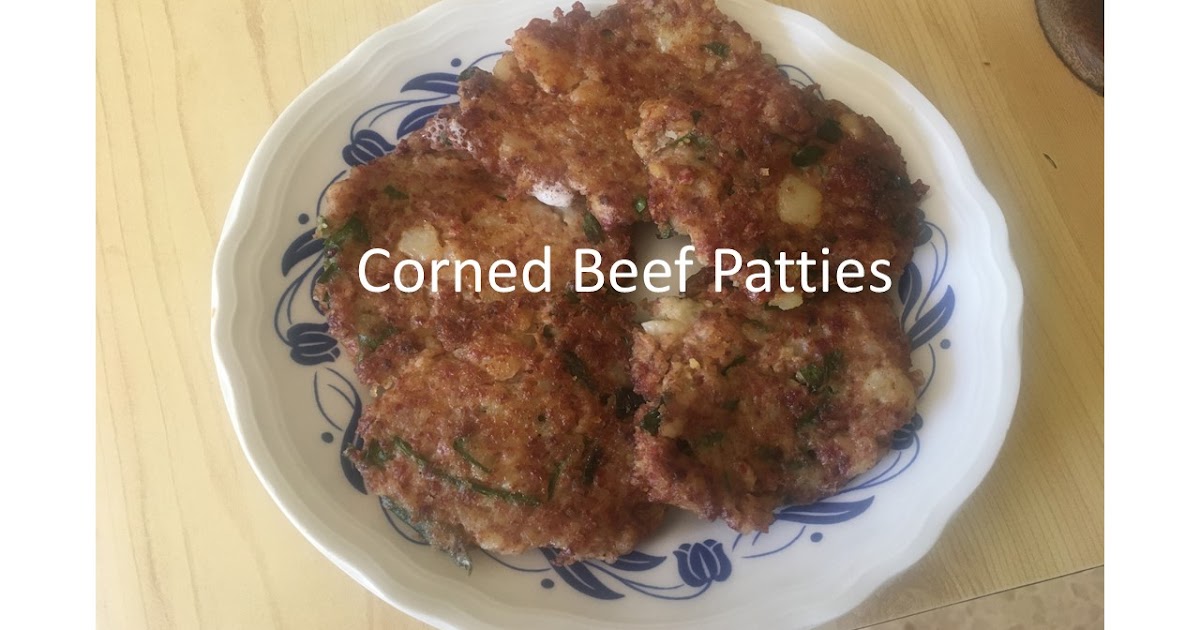 Very easy to make Corned Beef Patties