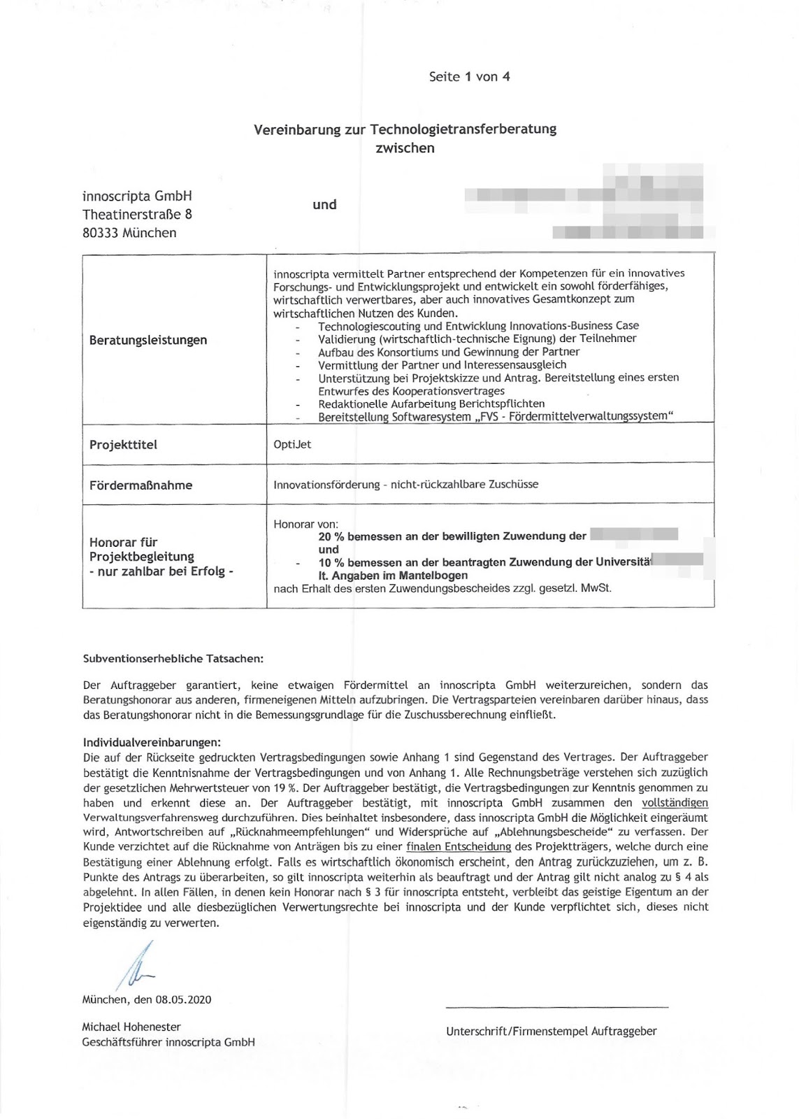 Aus dem Leben....: Die fragwürdigen Praktiken der Innoscripta GmbH