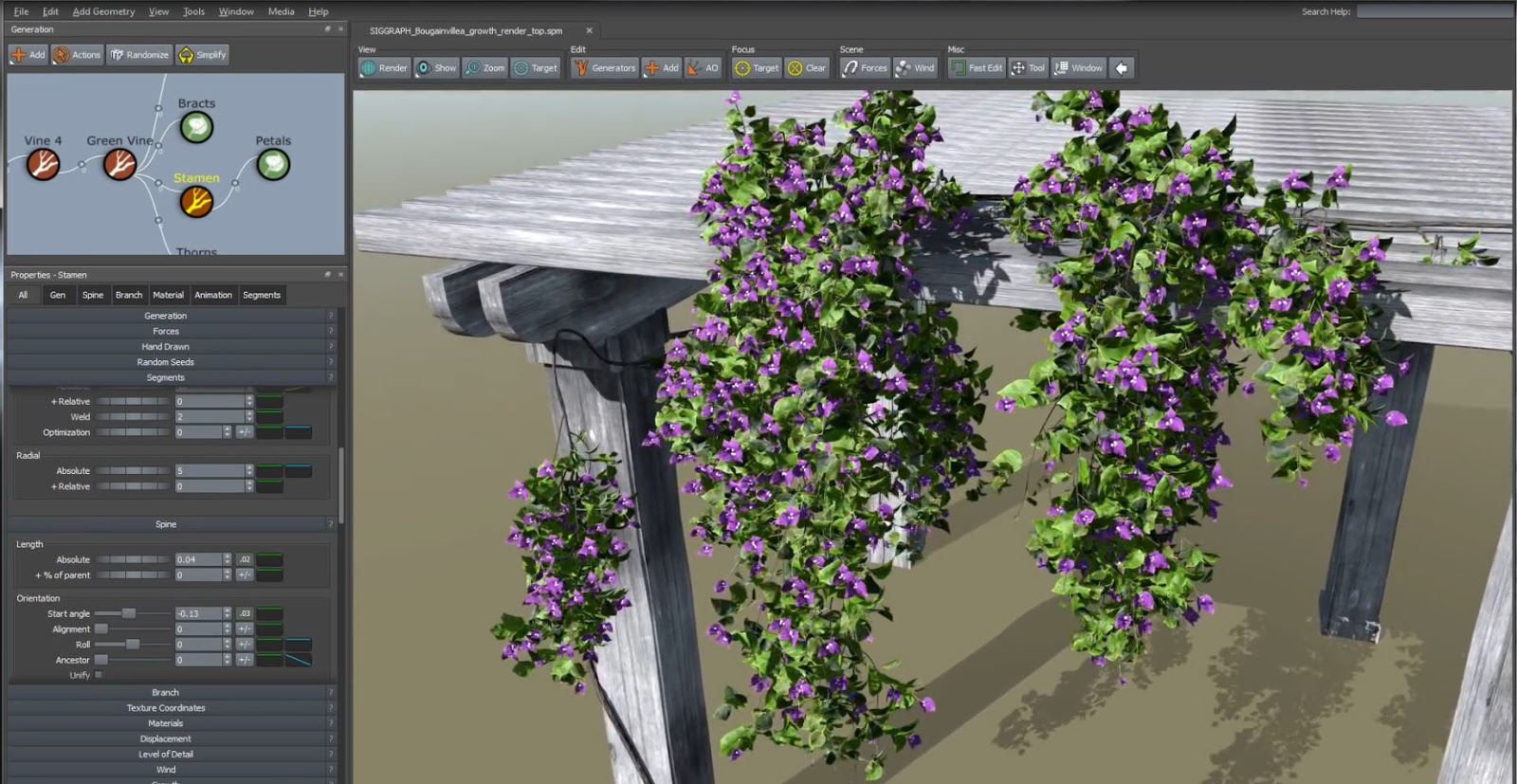 SpeedTree in Visual Effects | Computer Graphics Daily News
