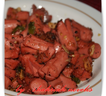 The Writer's CooKING!: SOSEJ BLACK PEPPER