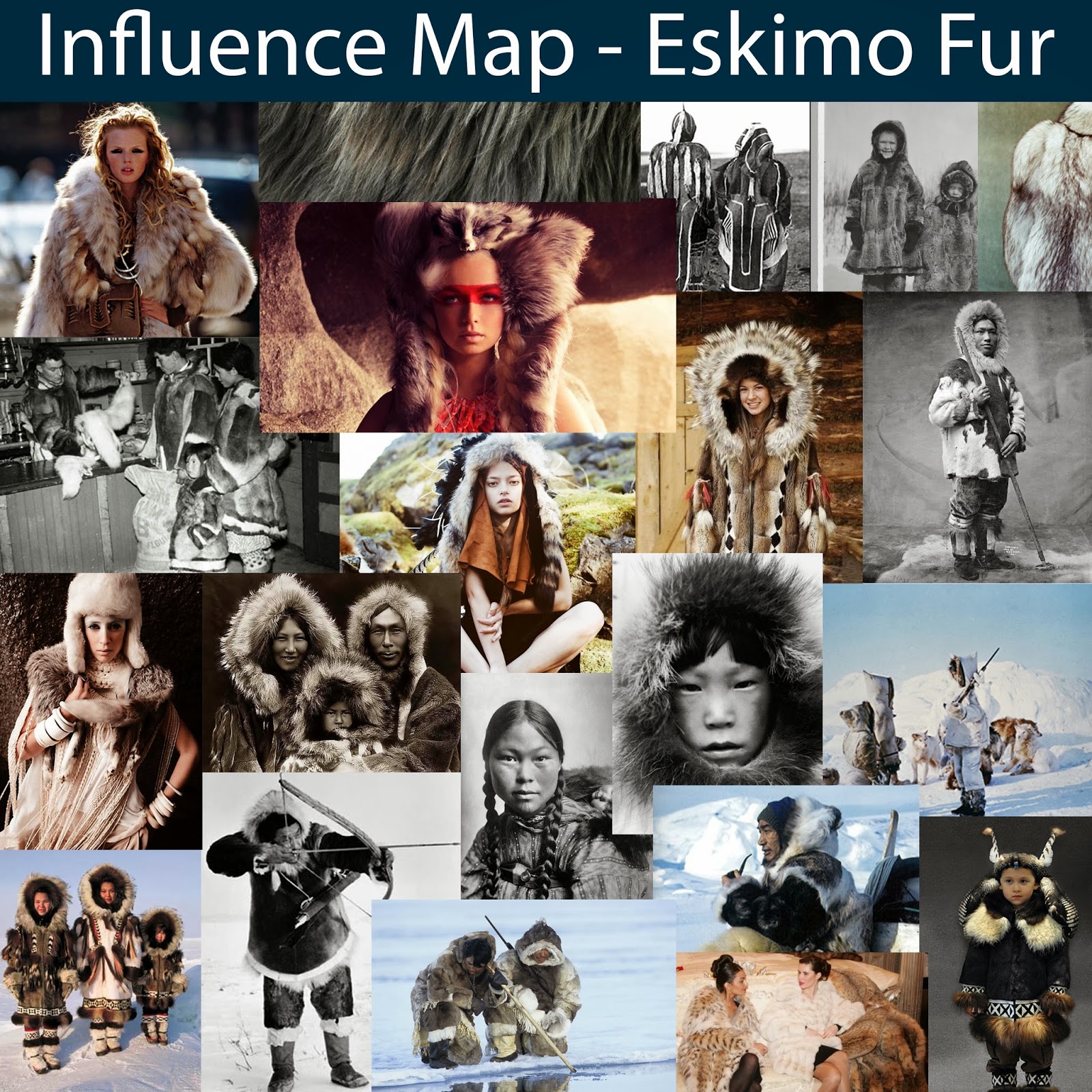 Heidi Grover: Secret Lairs: Influence Maps - Eskimo Culture