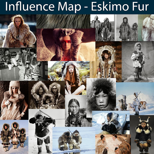 Heidi Grover: Secret Lairs: Influence Maps - Eskimo Culture