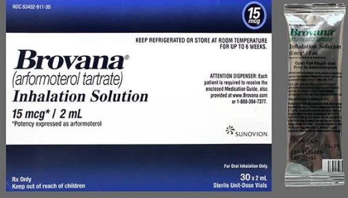 دليل الأدوية العالمي: Brovana دواء بروفانا