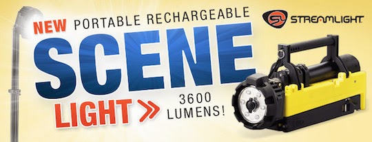 On Scene: New: Portable & Rechargeable Scene Light by Streamlight
