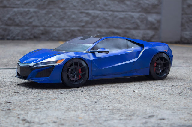 Papercraft Acura NSX