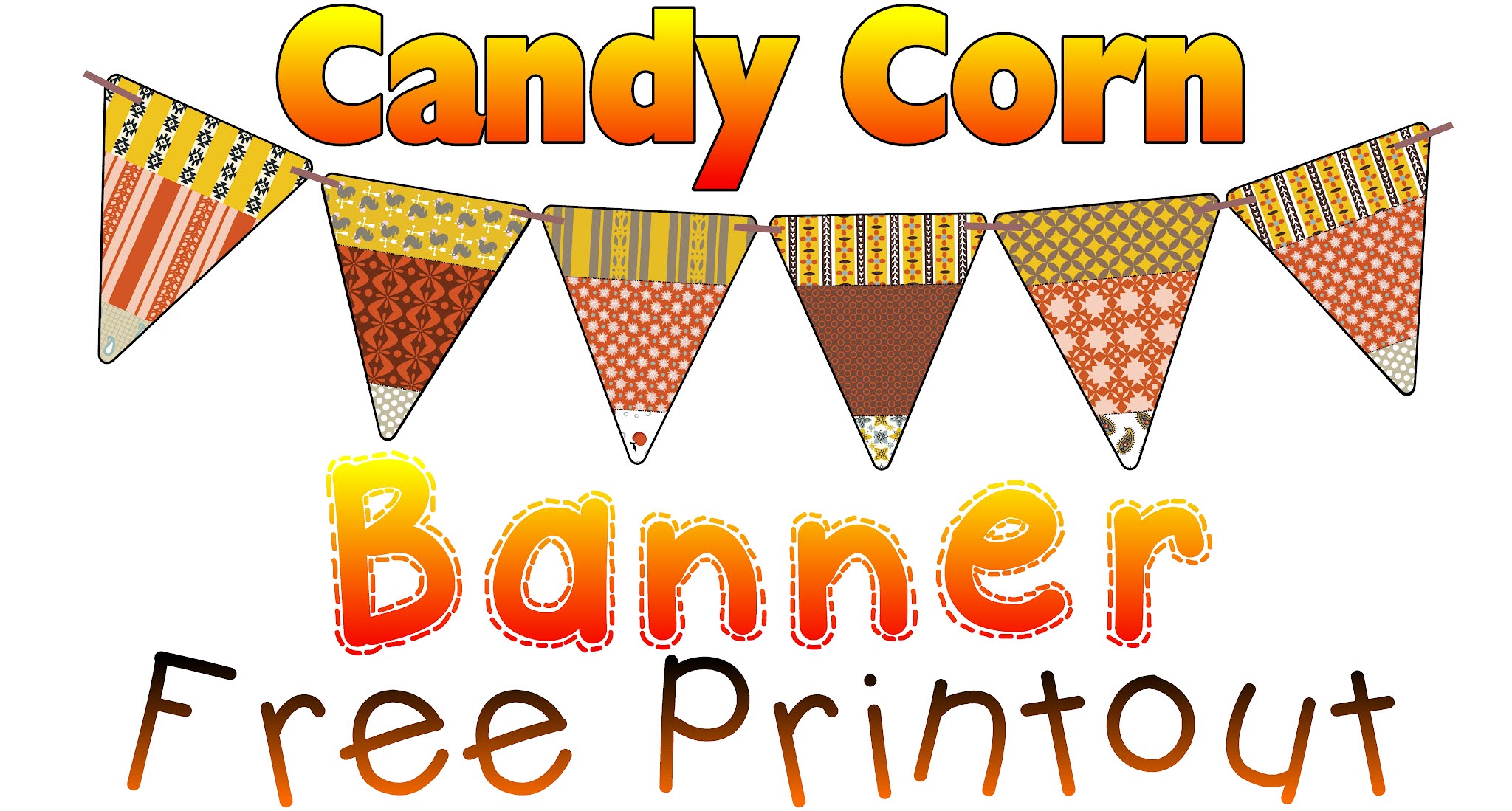 HollysHome Family Life: Fifty FREE Candy Corn Ideas, Plus FREE Banner ...