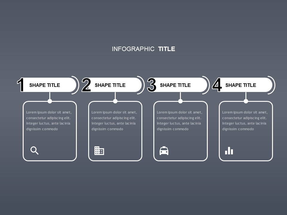 Outline Normal Process PowerPoint Templates - PowerPoint Free