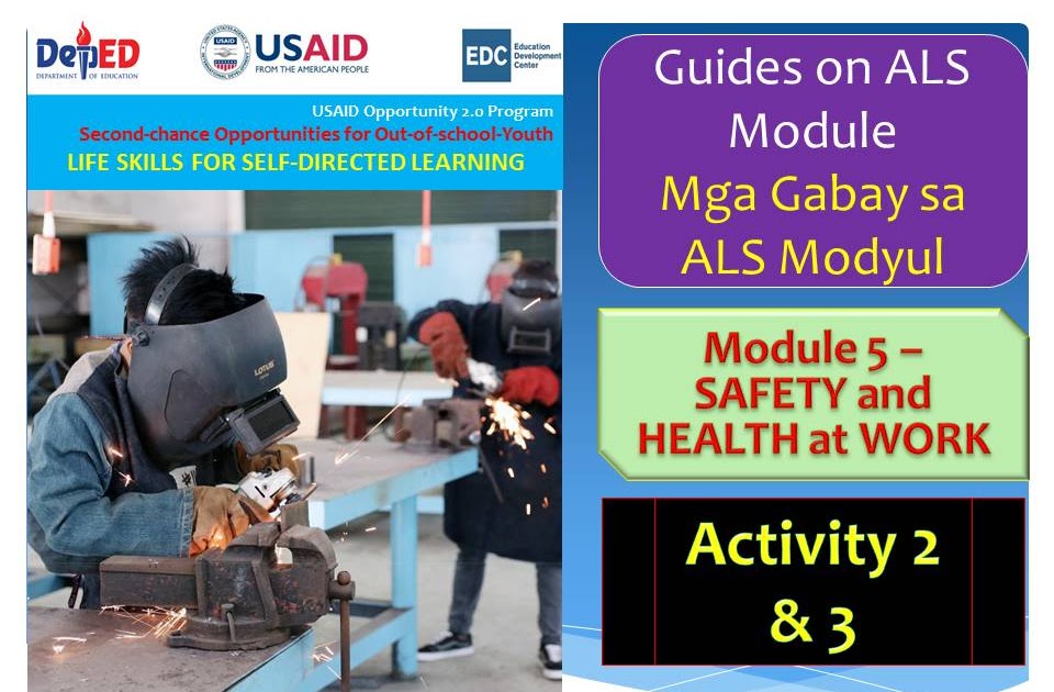 Alternative Learning System: ALS Module Guides - Activity 2 & 3 ...
