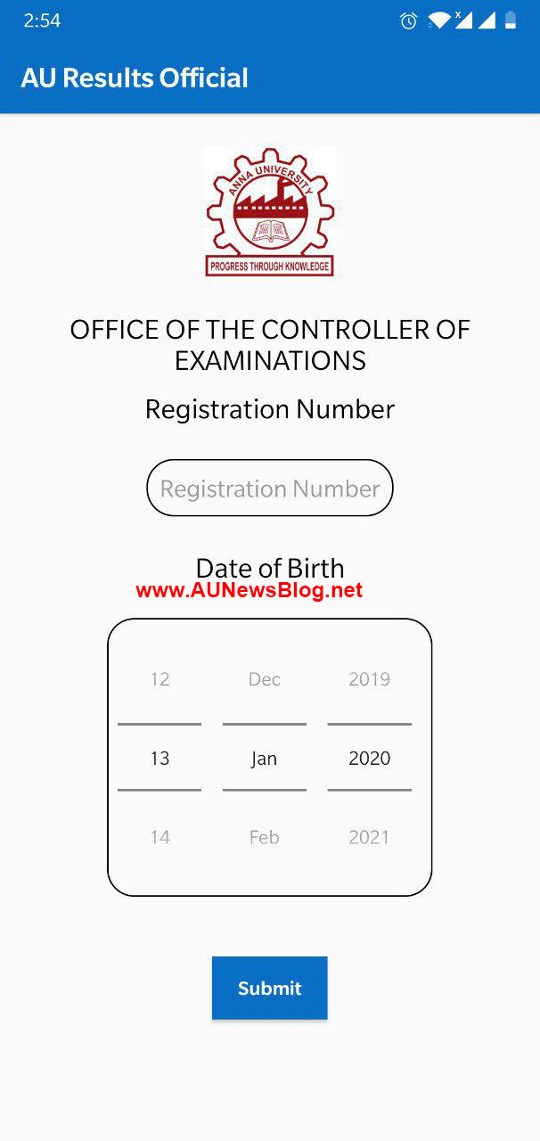 Anna University Student Login coe1.annauniv.edu for Internal Marks ...