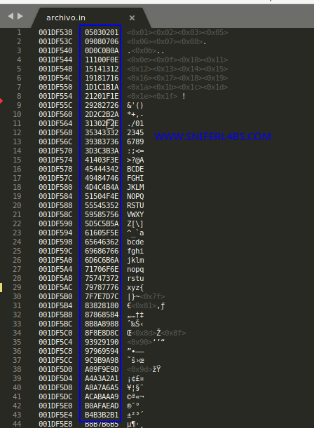 Script en Python para detectar Badchars - Find Badchars (Buffer Overflow) – Snifer@L4b's
