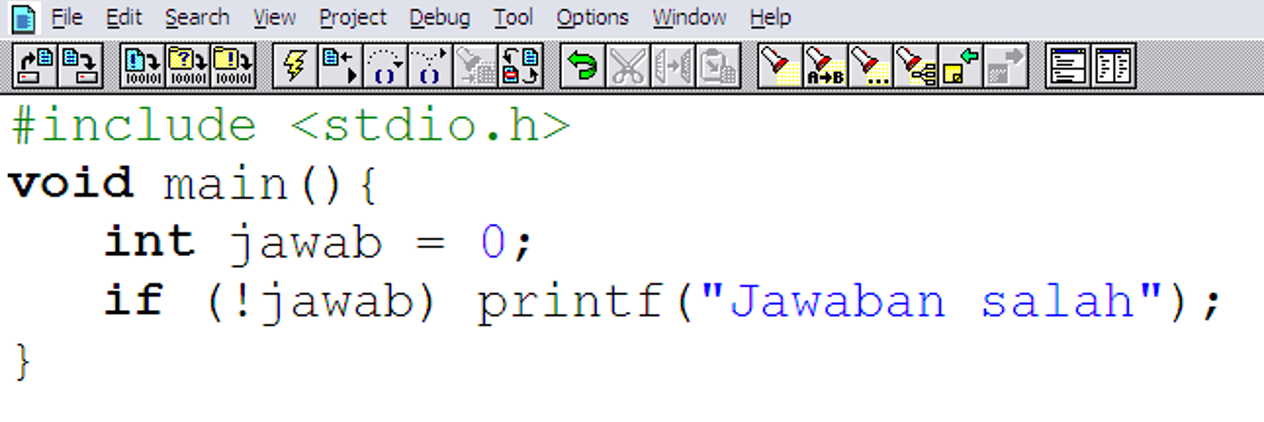 PROGRAM PERCABANGAN (IF) DAN CONTOH PROGRAM