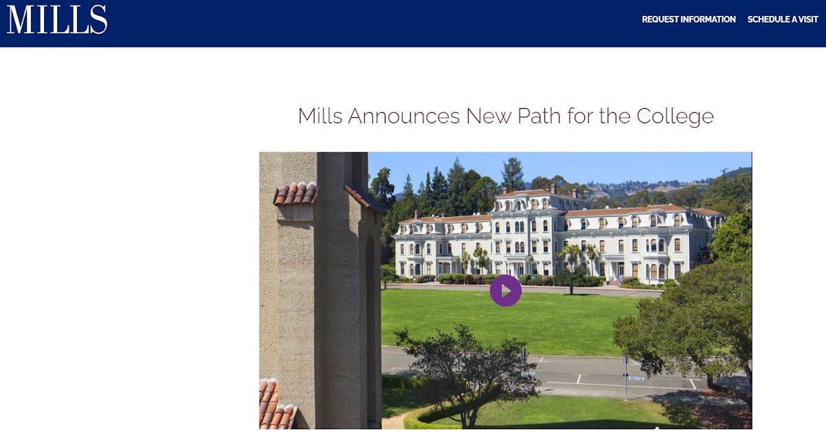 College History Garden: Mills College announces New Path as Mills Institute