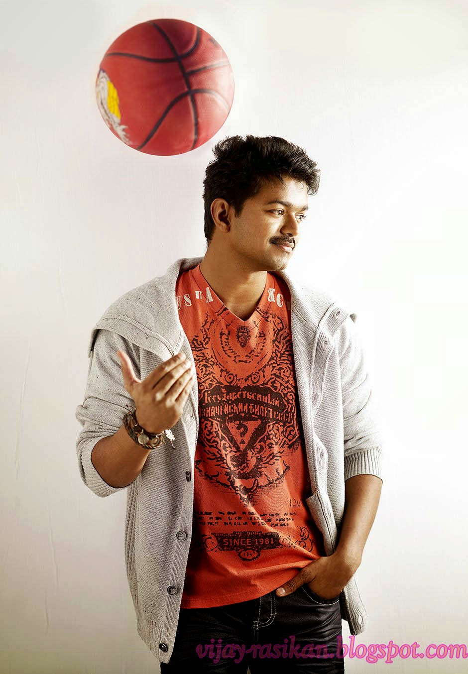Vijay singing single performing songs