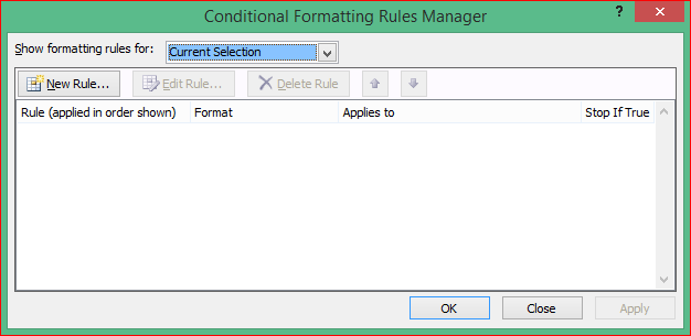 Conditional Formatting in Excel - Create New Rule, Multiple Conditional ...