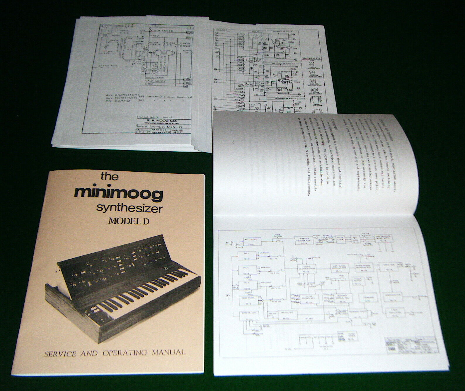 MATRIXSYNTH: Minimoog Model D Service & Operation Manual