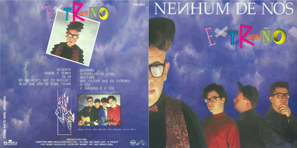 vinilcdbrasil: CD Nenhum de Nós 1990 - Extraño (Remasterizado + Bônus)
