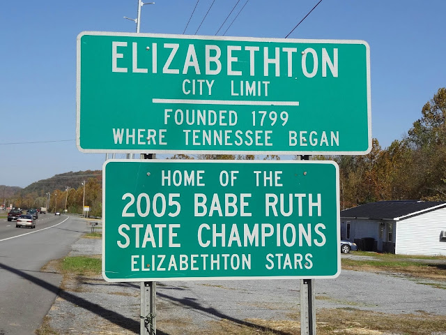 Geographically Yours Welcome: Elizabethton, Tennessee