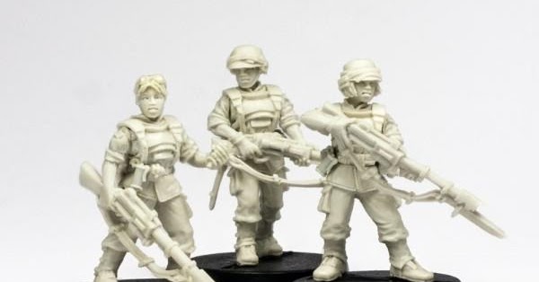 Arcadian Guard (10) Woman Squad and Pith Helmets - Faeit 212
