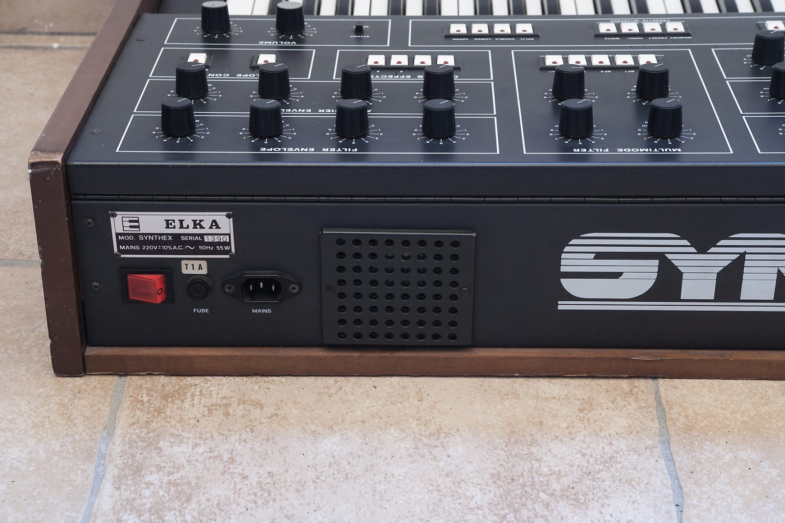 MATRIXSYNTH: Elka Synthex V3 Midi w/ Legs