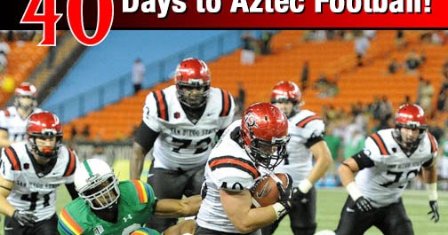 Go Aztecs!: Countdown to Aztec Football: 40 days!