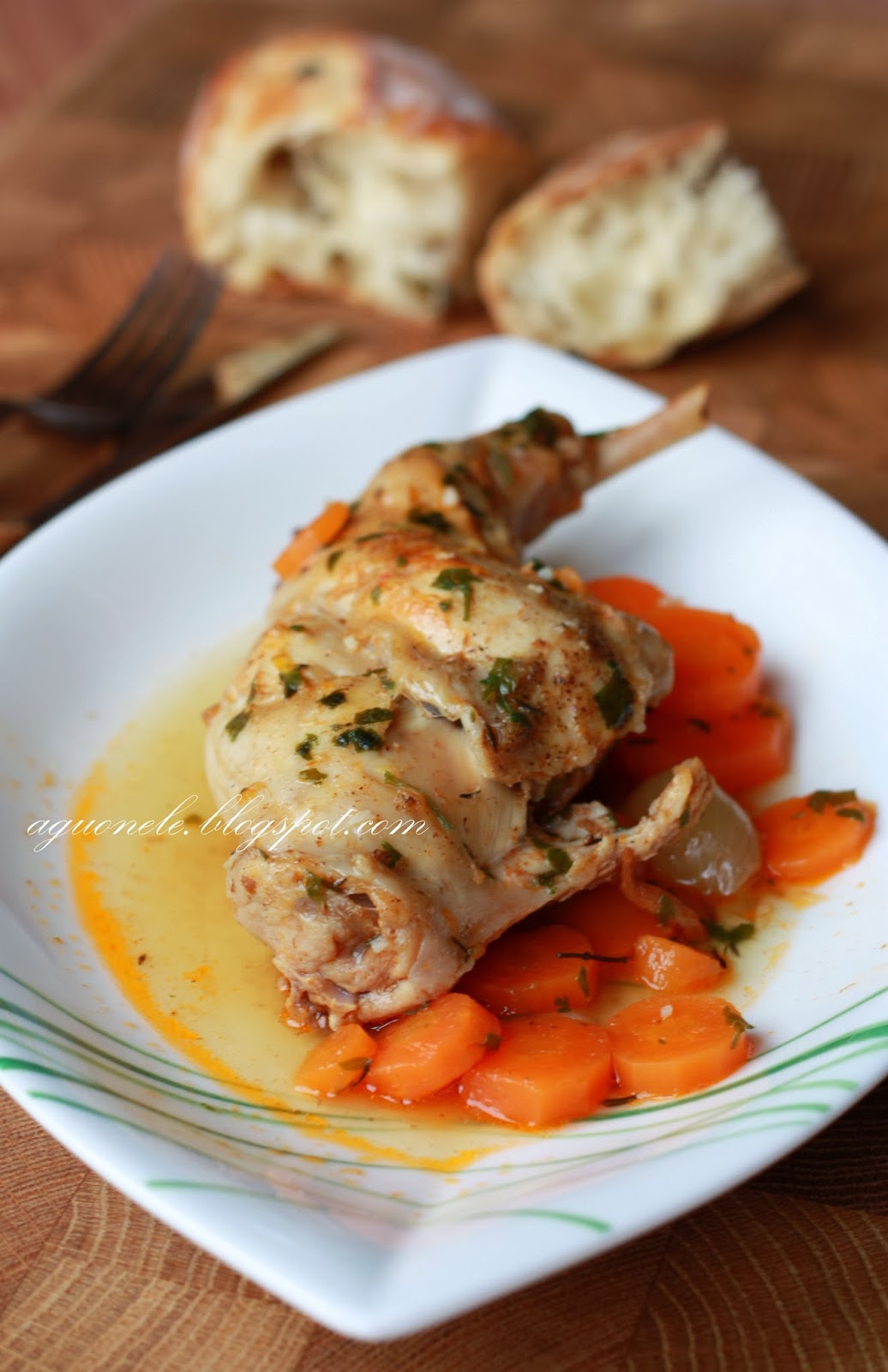 aguonėlė: Troškintas triušis