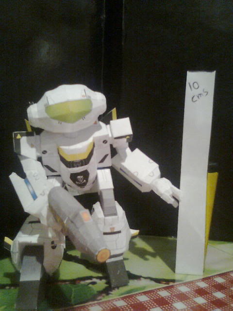 Papercraft - Robotech Chibi Roy VF-1 Valkyrie Battroid Mode ...