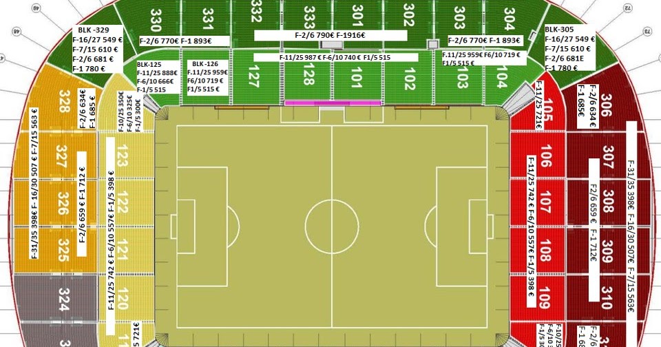 Noticias de San Mamés: Asientos Libres por Bloques nuevo San Mamés