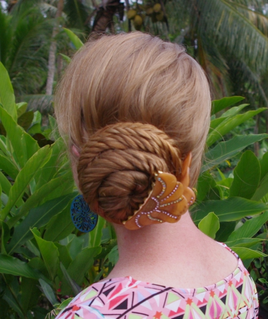 Fishtail Braid Side Bun