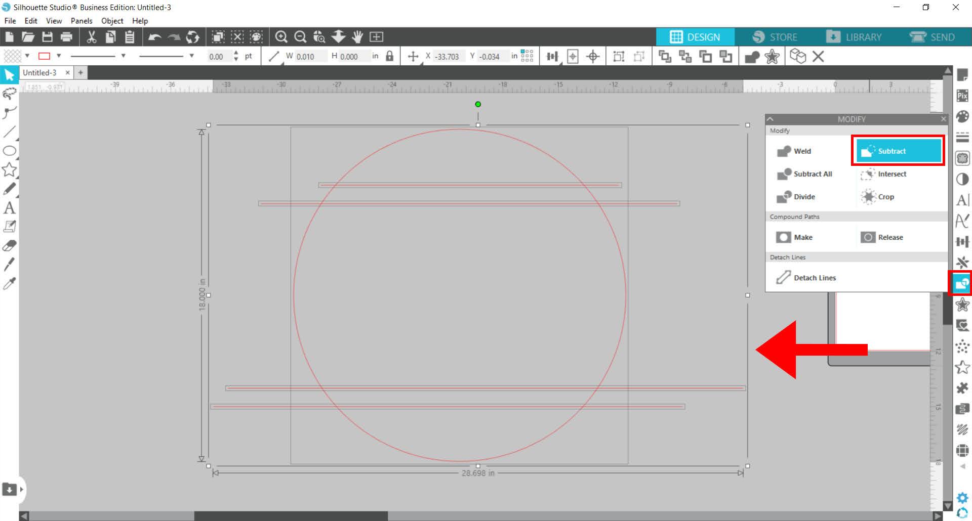 How to Make Wood Round Signs: Silhouette Studio Mock Up to Hang Up ...