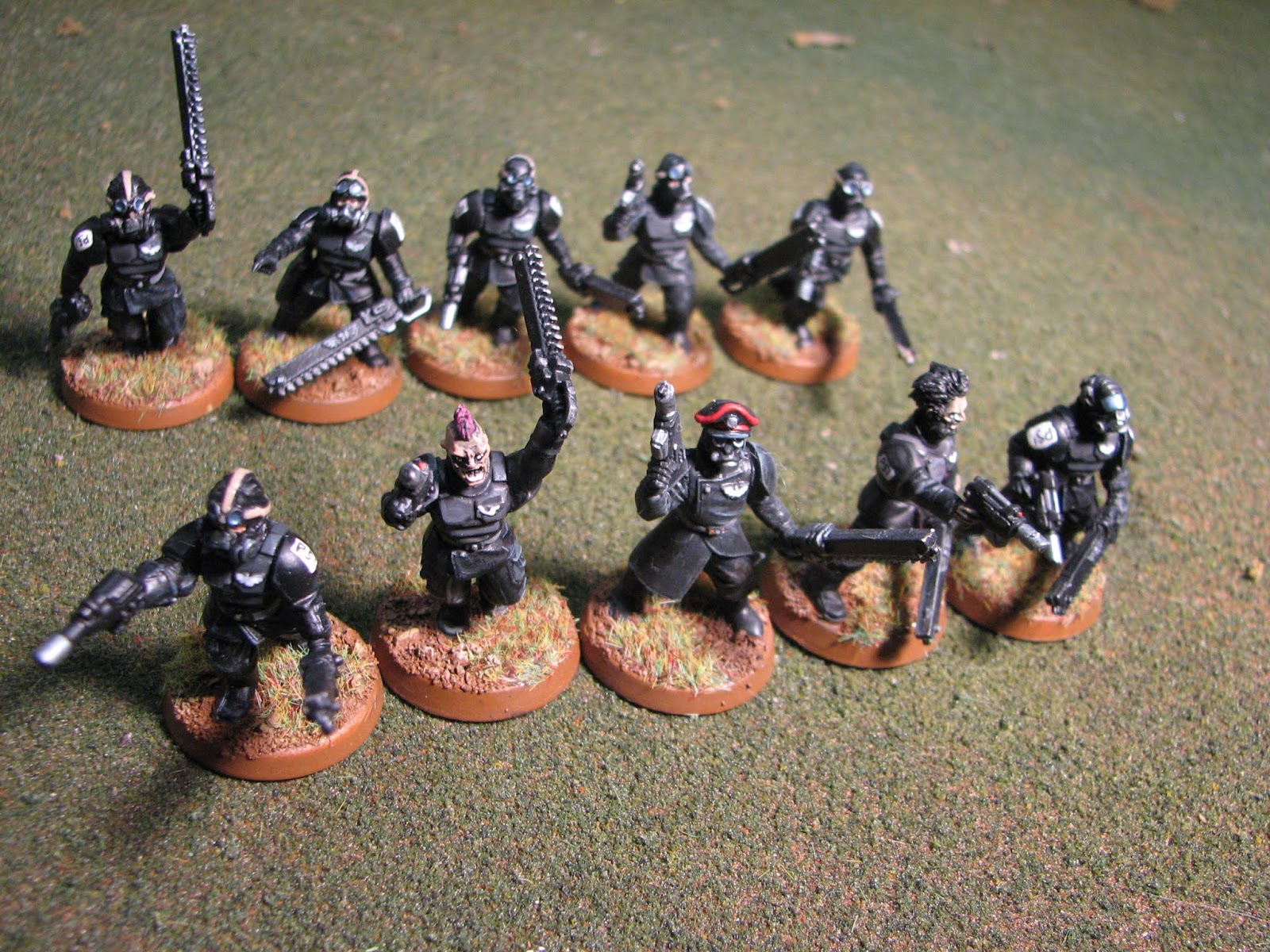 15mm Sci Fi Small Soldiers: Warhammer 40K Imperial Guard Steel Legion ...