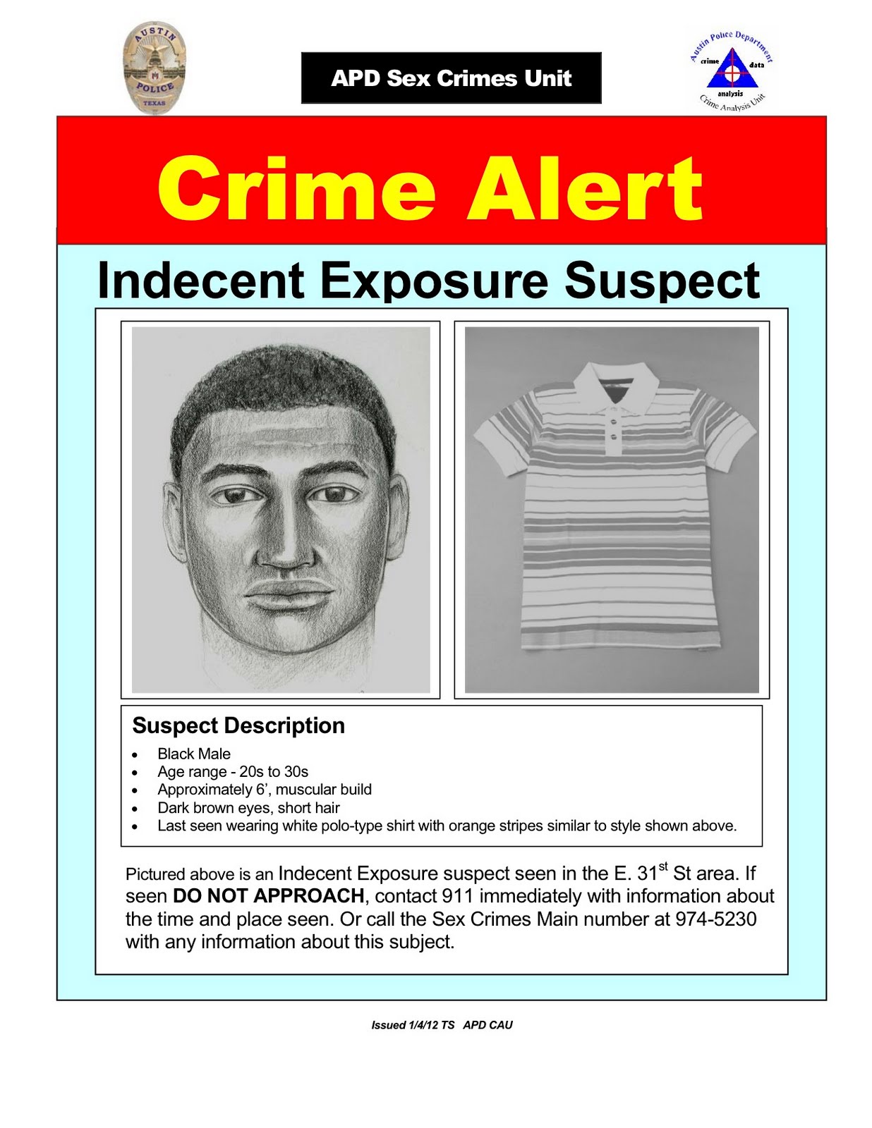 Brentwood Neighborhood Association: BOLO from APD