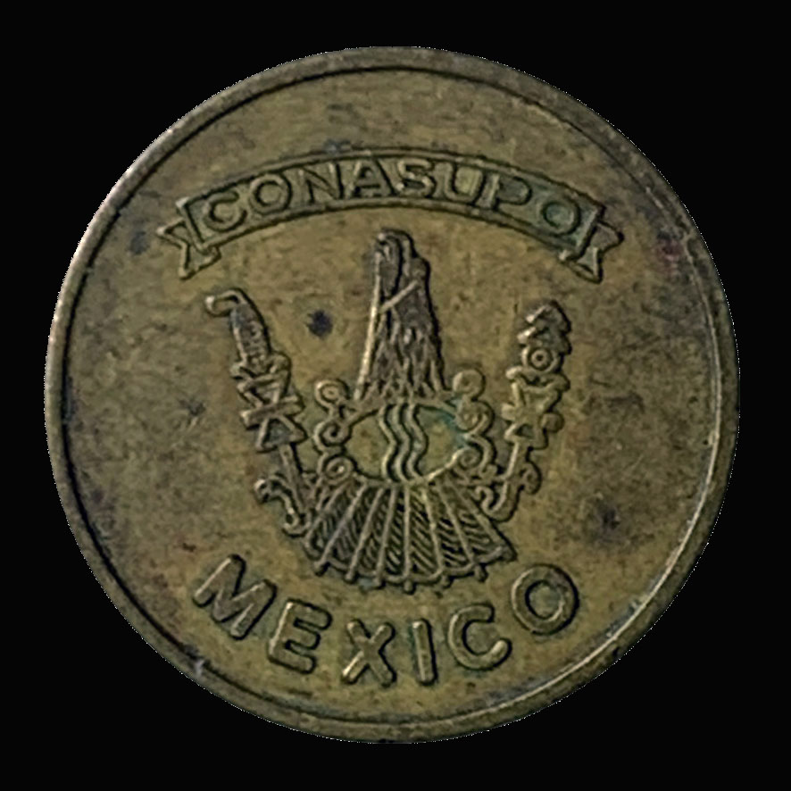 Monedas de México / Monedas Históricas: FICHAS DE LA CONSAUPO